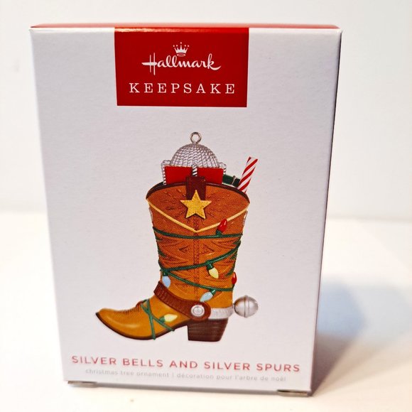 Hallmark | Holiday | Hallmark Keepsake Silver Bells And Silver Spurs ...